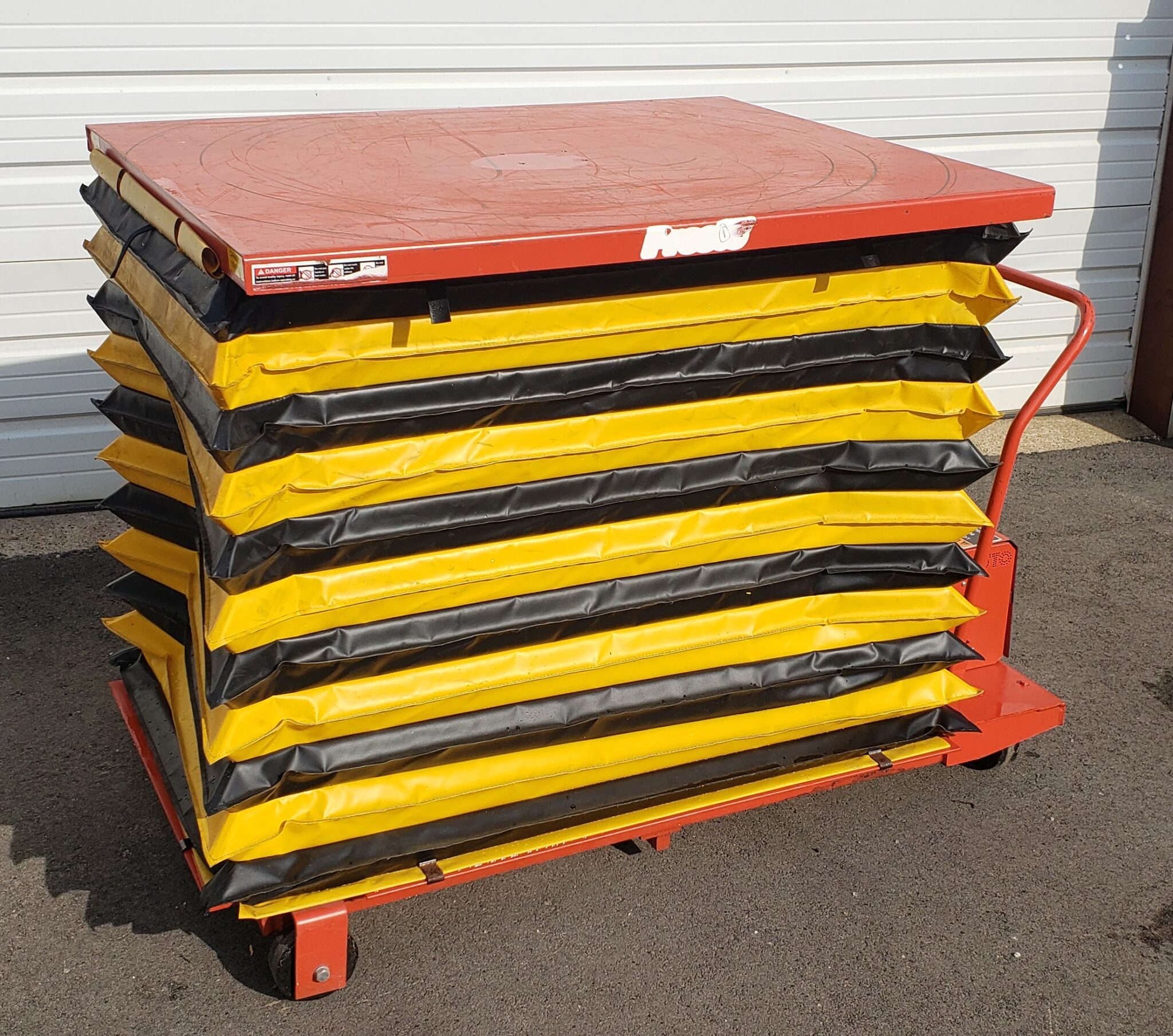 **SOLD** Presto 40"x48" 1000# Cap. Portable Power Lift Table with ...