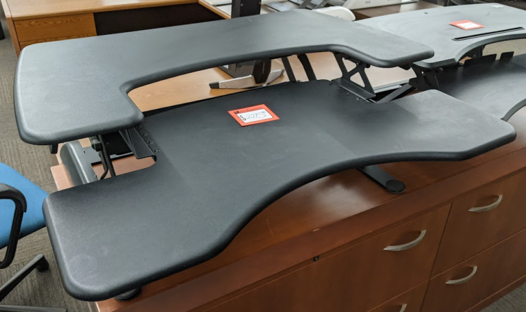 36" VariDesk Pro Plus Standing Desk Converter - Used - Welter Storage