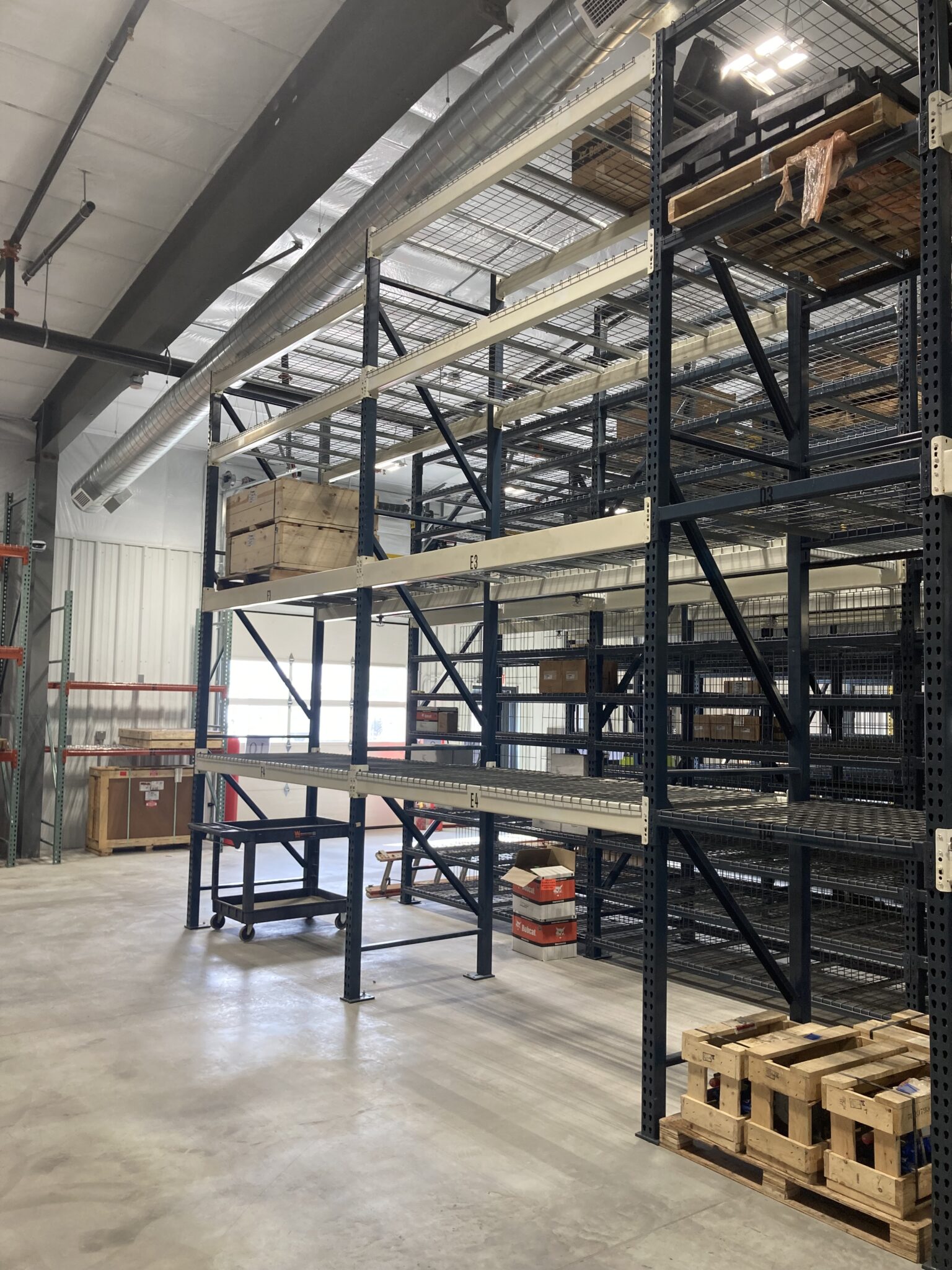 Pallet Rack Supported Mezzanine - Welter Storage