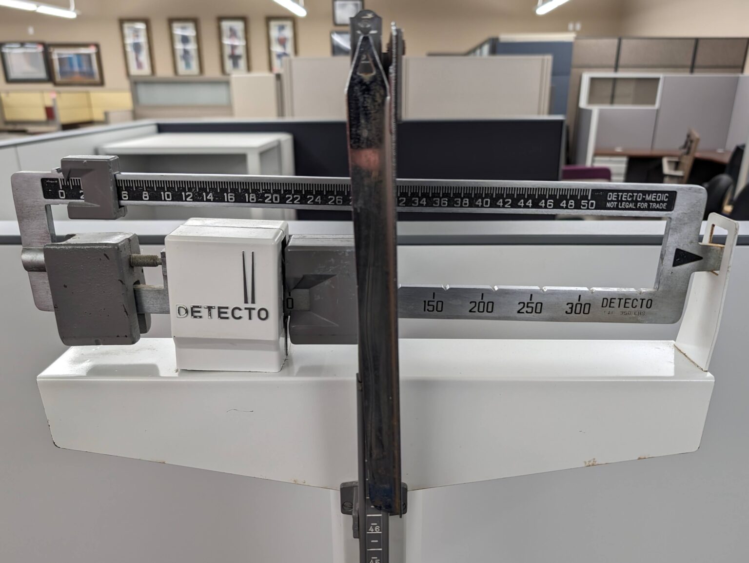 Detecto Mechanical Beam Scale w/ Height Rod - Used - Welter Storage