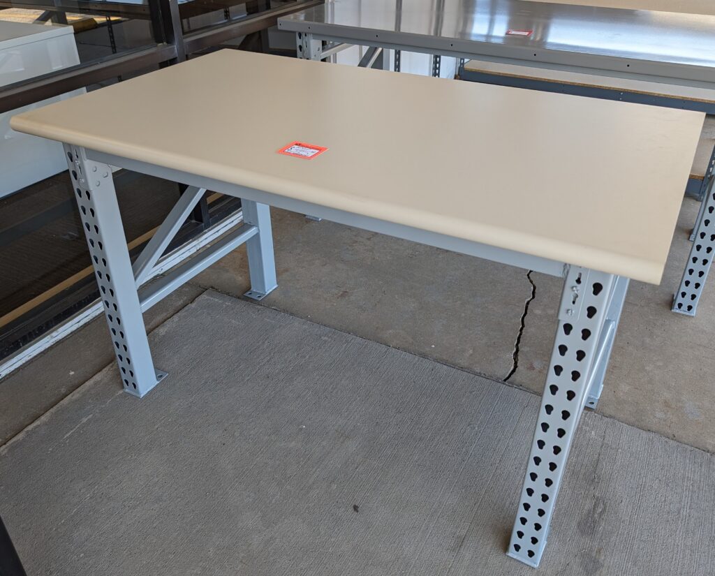 Maximus 30"x60" Workbench w/ Beige Laminate Top - New Surplus - Welter ...