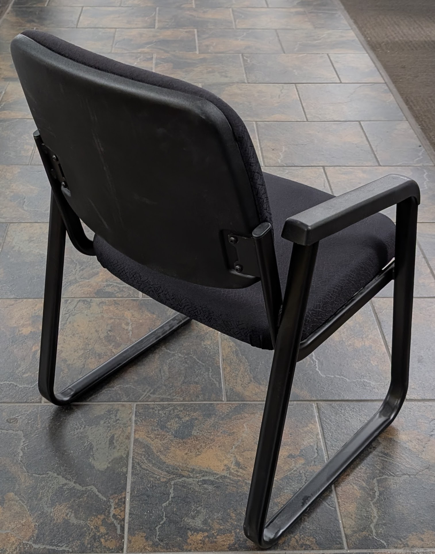 Harmony 2708 Fabric Sled Base Side Chairs - Used - Welter Storage